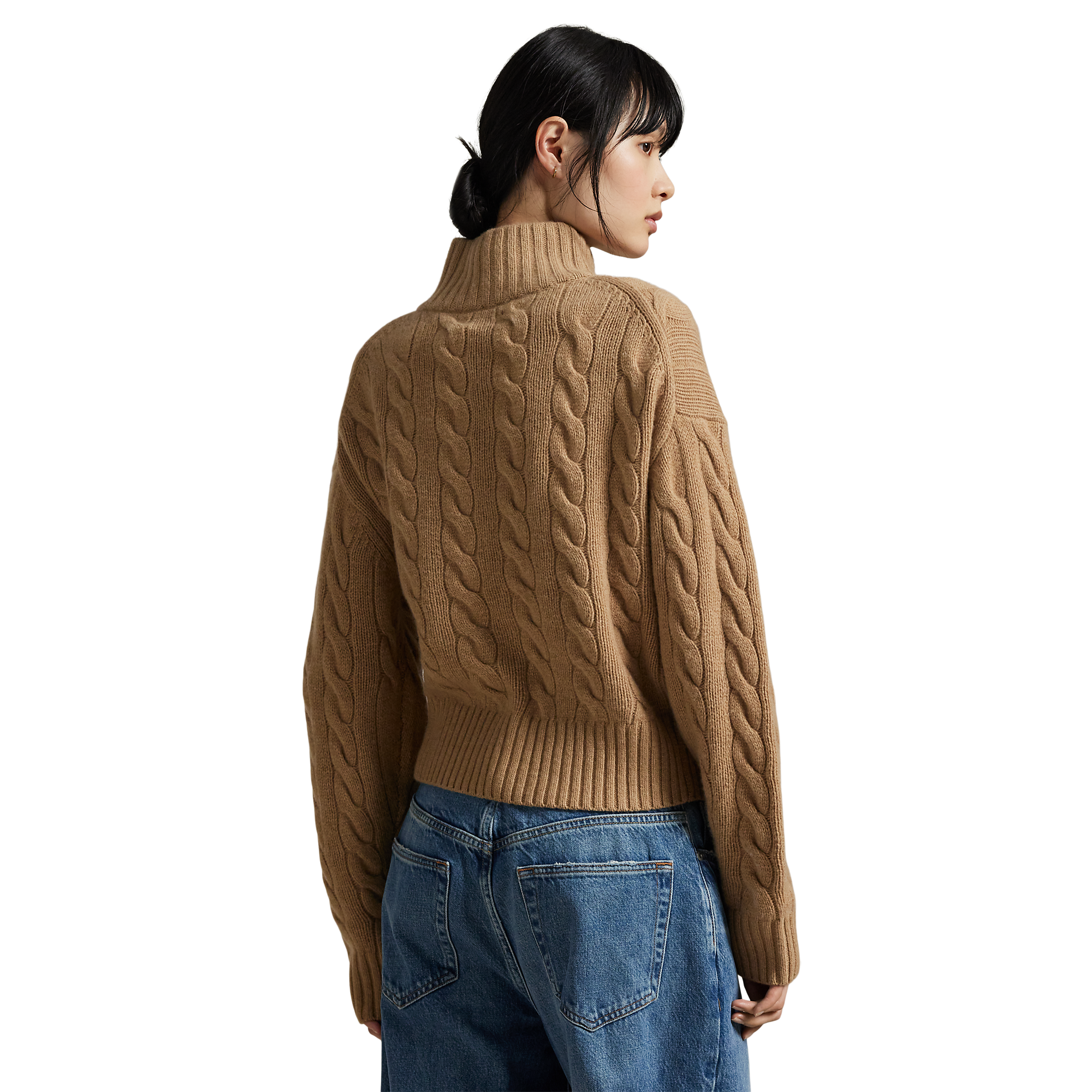 Cable Half-Zip Sweater – Le Weekend Studio